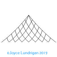 Just Sayin Curved Hatch P2P Triangle – The Northern Needle LLC - DBA ...