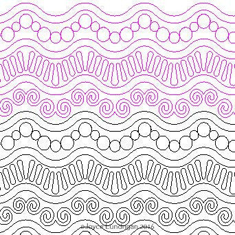 Ripplets Pearls Swirls and Bumps E2E Left to Right Only – The Northern ...